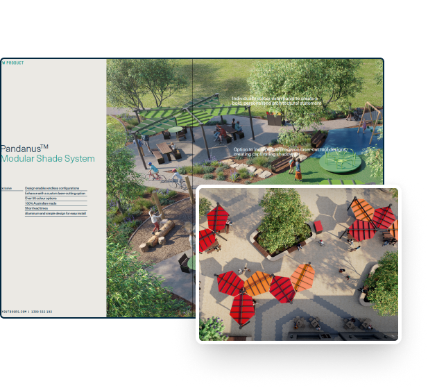 New Pandanus™ Modular Shade System by GX Outdoors