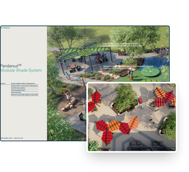 New Pandanus™ Modular Shade System by GX Outdoors